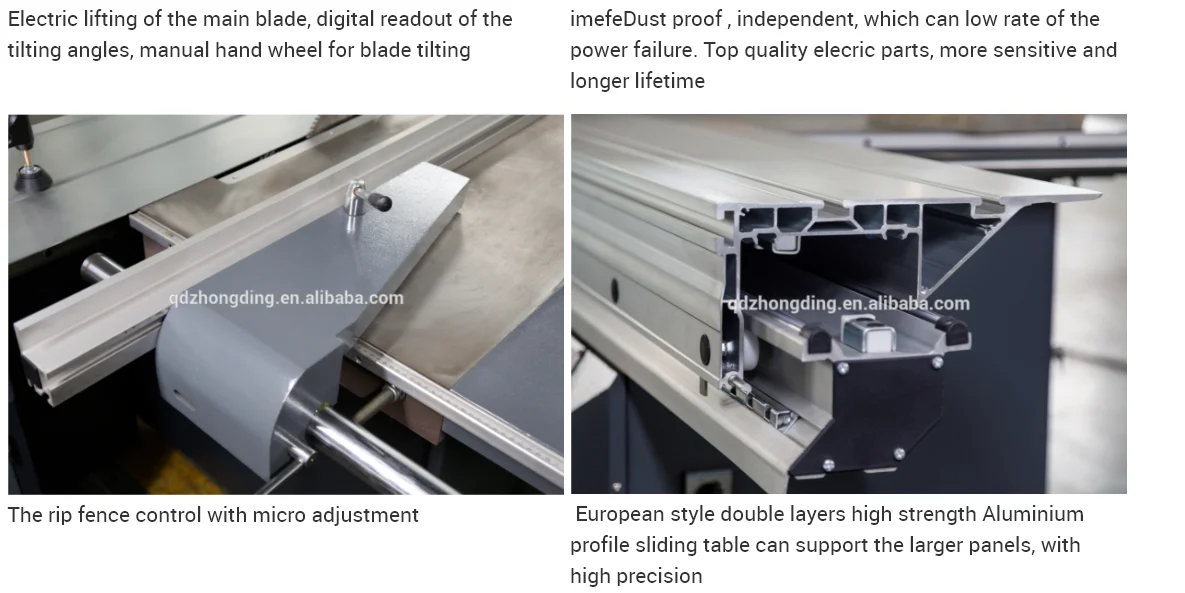 ZDV7 Sliding Table Saw Panel Saw Machine Escuadradoras FF-325 INMES