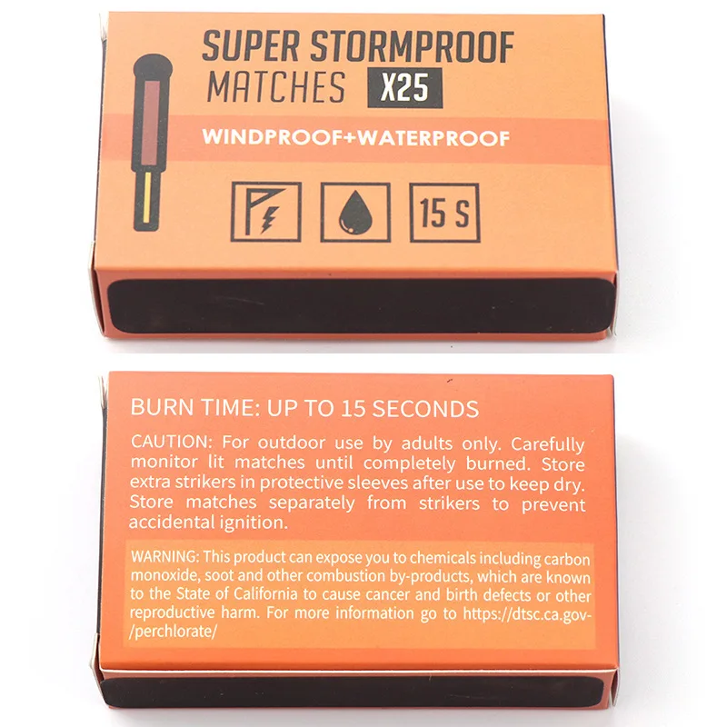 Stormproof Matches - Reliable Outdoor Emergency Lighting
