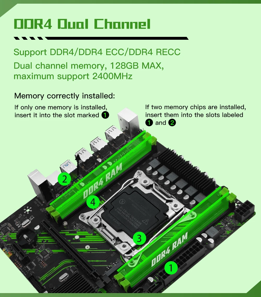 MACHINIST X99 PR9 Desktop Motherboard Kit with Intel Xeon