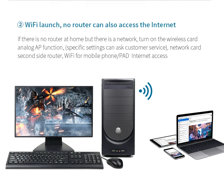 Realtek RTL8192EE Wireless 300mbps Mini Pci-Express Adapter