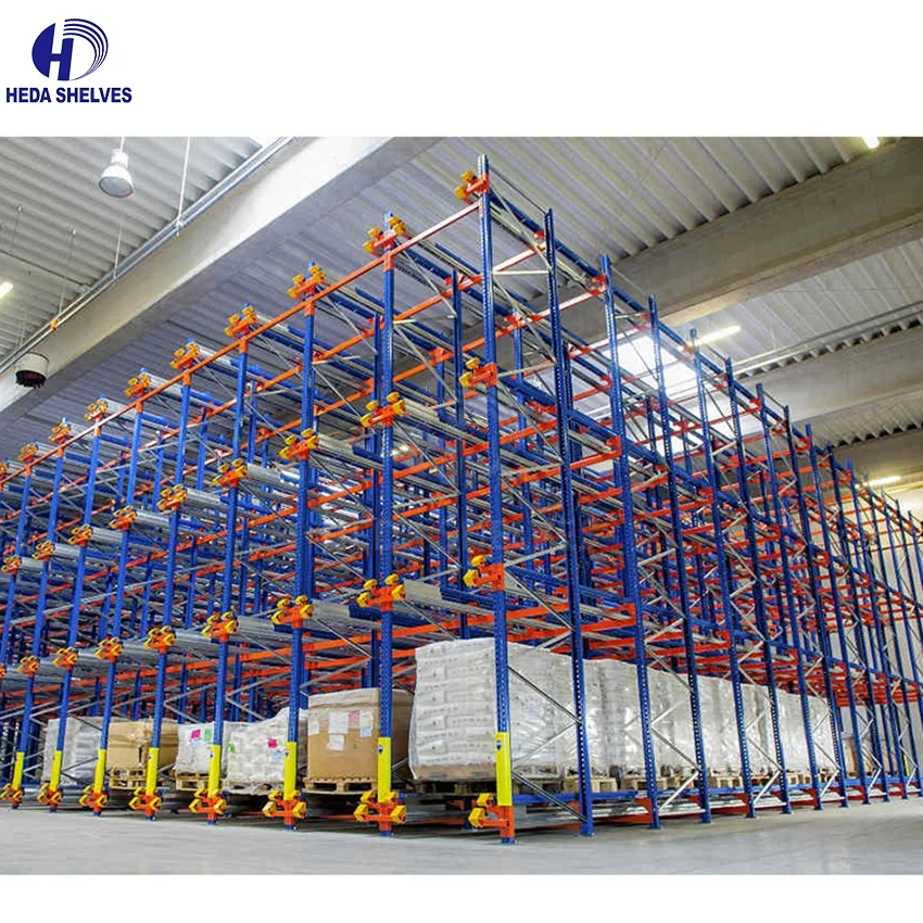 Shuttle Rack - Efficient Double Deep Pallet Racks Storage