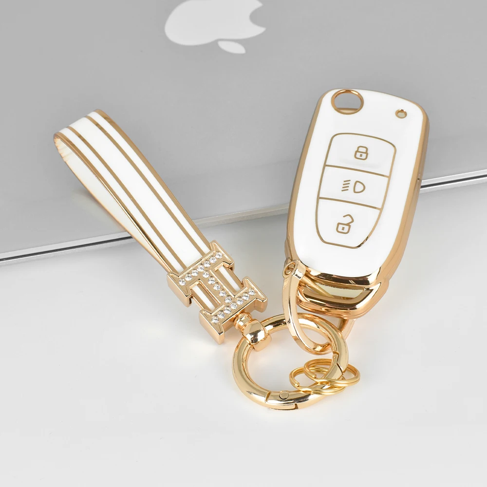 Tpu Car Key Case For Key Cover For Tata Altroz Harrier Tigor Bs6 ...