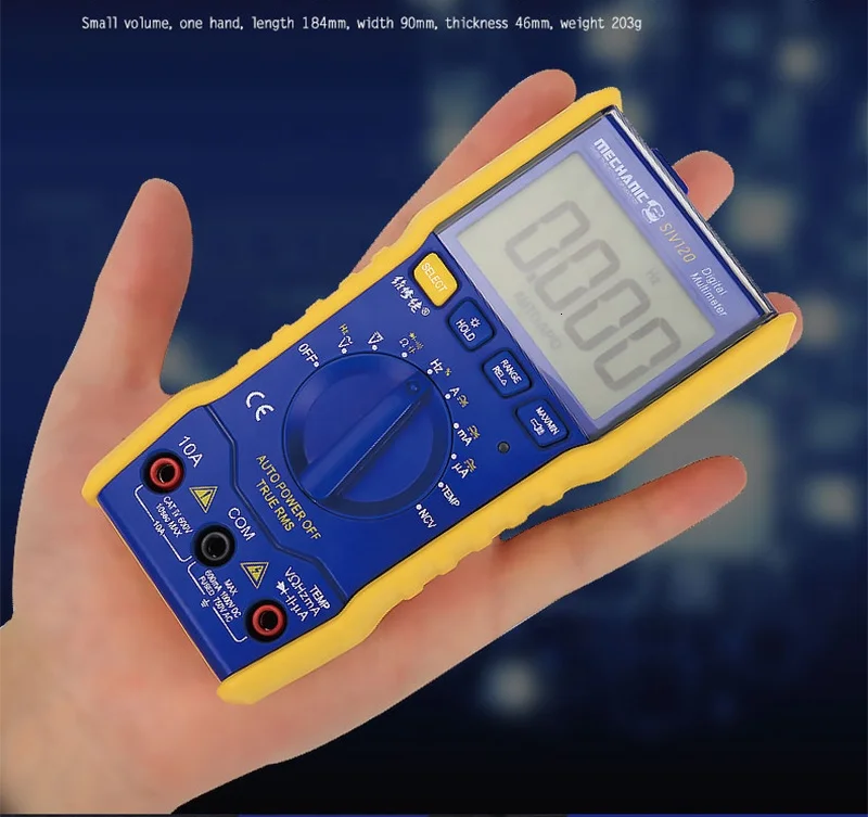 Mechanic Multimeter - SIV120 Digital Multimeter for Mobile Repair