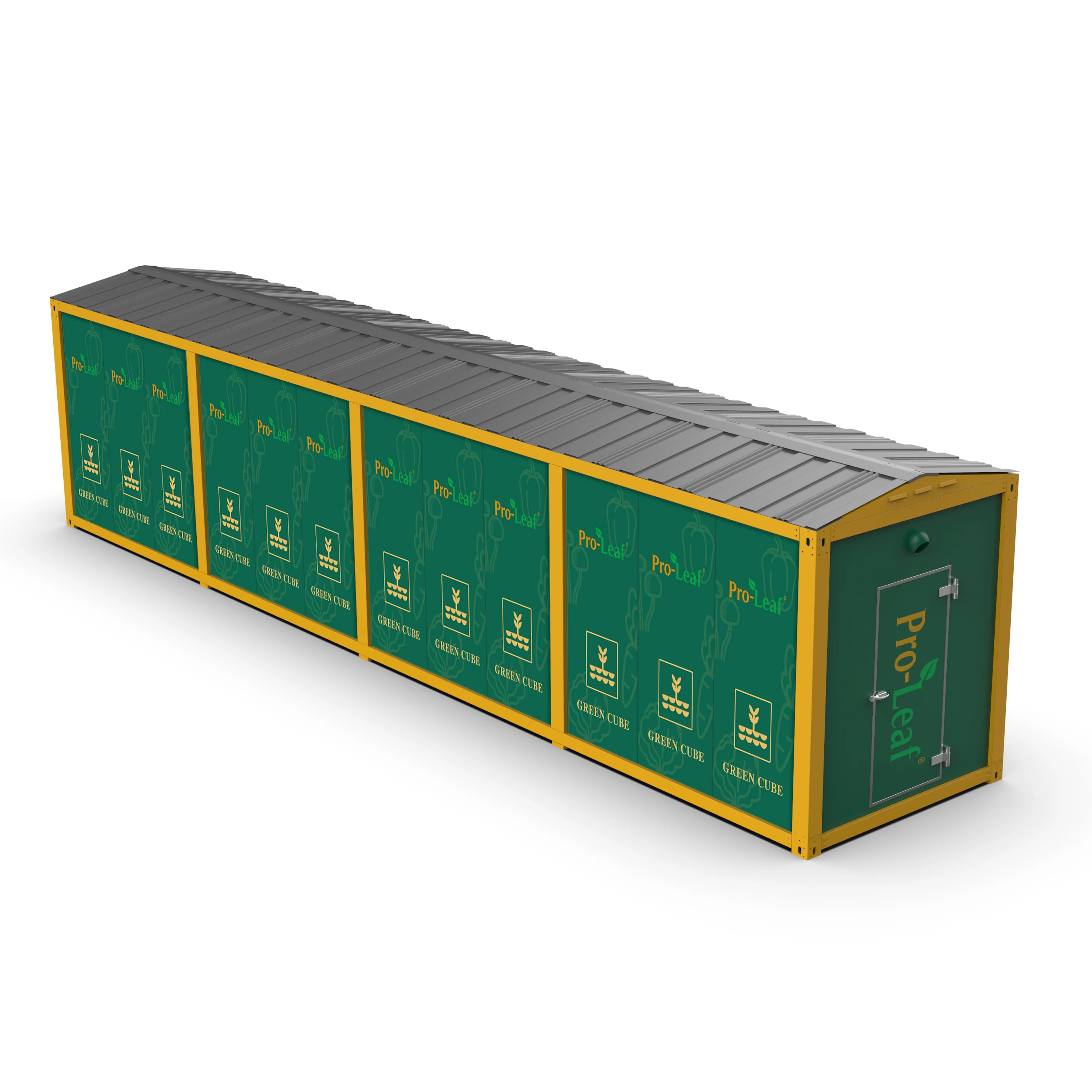 Pro-Leaf Vertical Container Farms/Pro-leaf/ for Lettuce/micogreen/Thcc ...