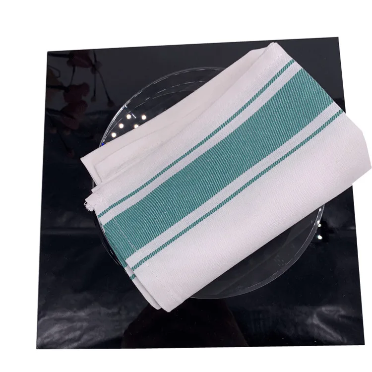 Hotel Restaurant Cloth Napkins 100% Cotton Natural Table Linen Yarn ...