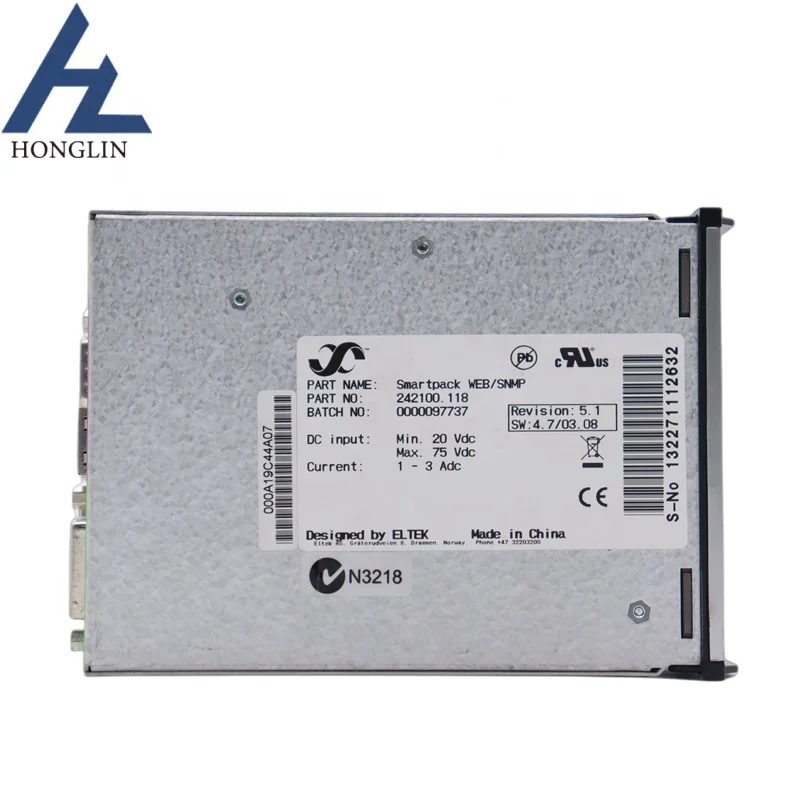 Eltek Power Monitoring Module - Smartpack Web/snmp 242100.118