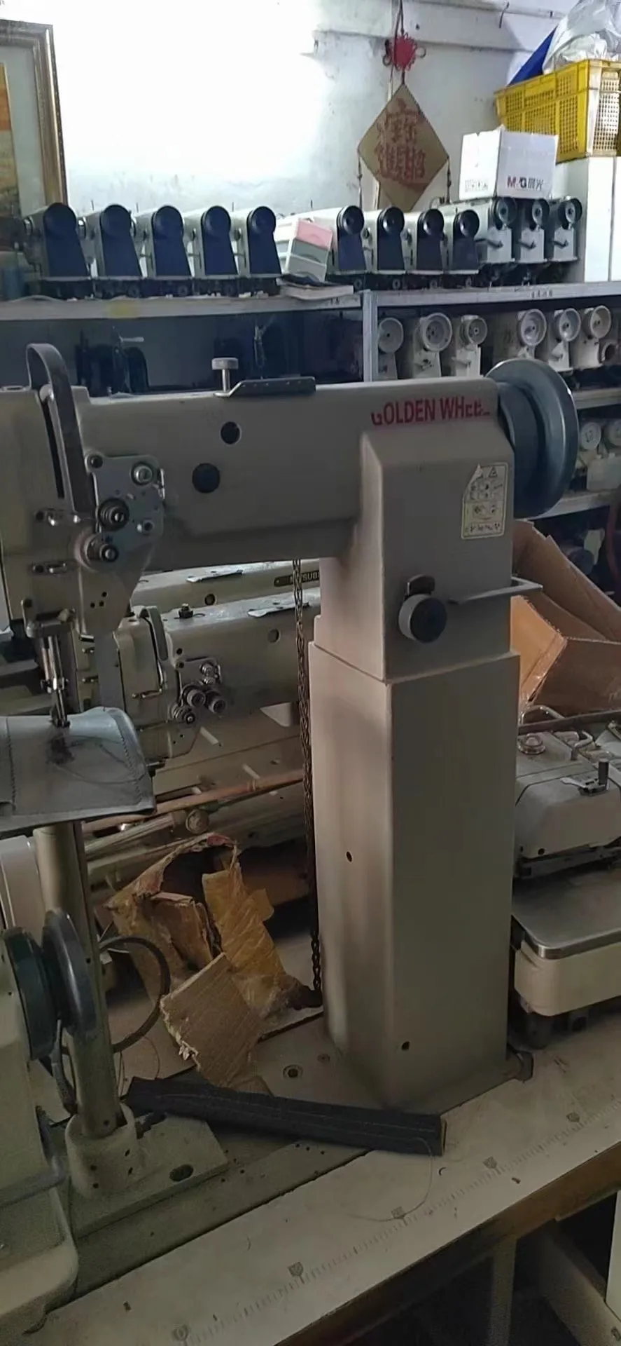 New Brand Golden Wheel CS-8365 Industrial High-Speed Sewing Machine for ...