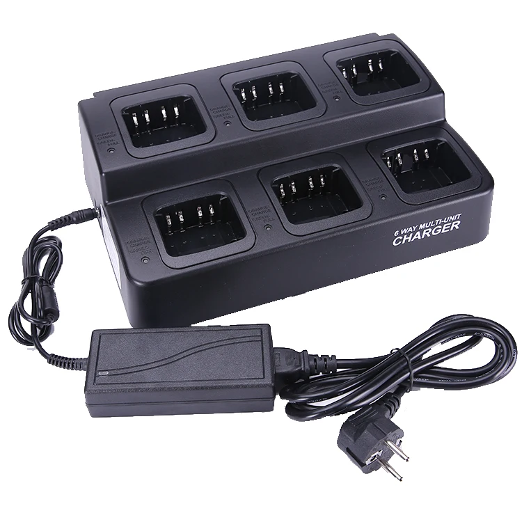 Customizable Mulit Unit Charger 6 Way For Walkie Talkie And Battery ...