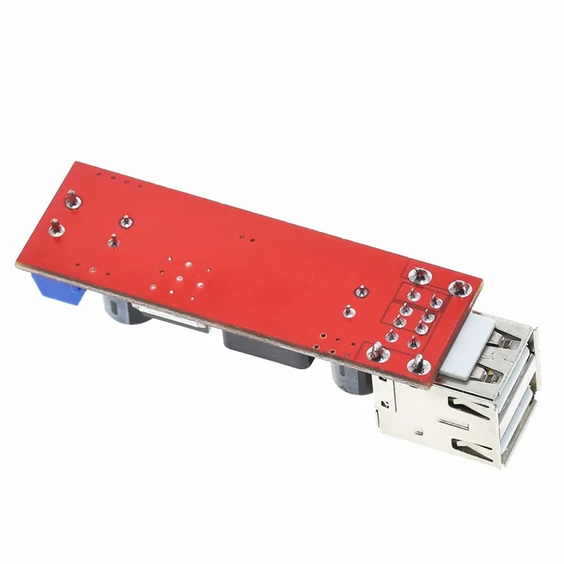 Dual USB output 9V/12V/24V/36V to 5V DC to DC 3A voltage step down and ...