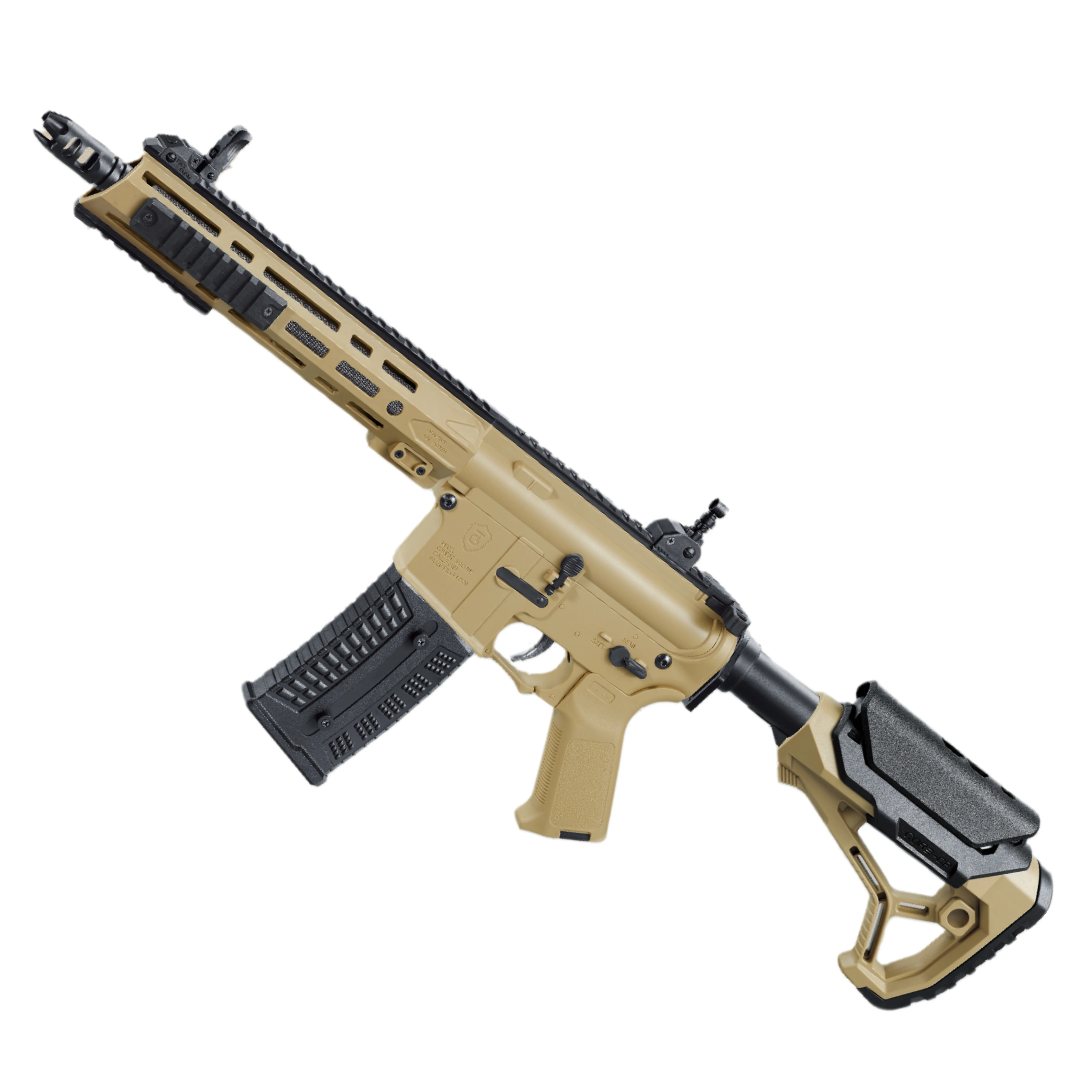 Unisex AR-15/F4 Electric Hydrogel Gun Plastic Nylon Outdoor Games Toy ...