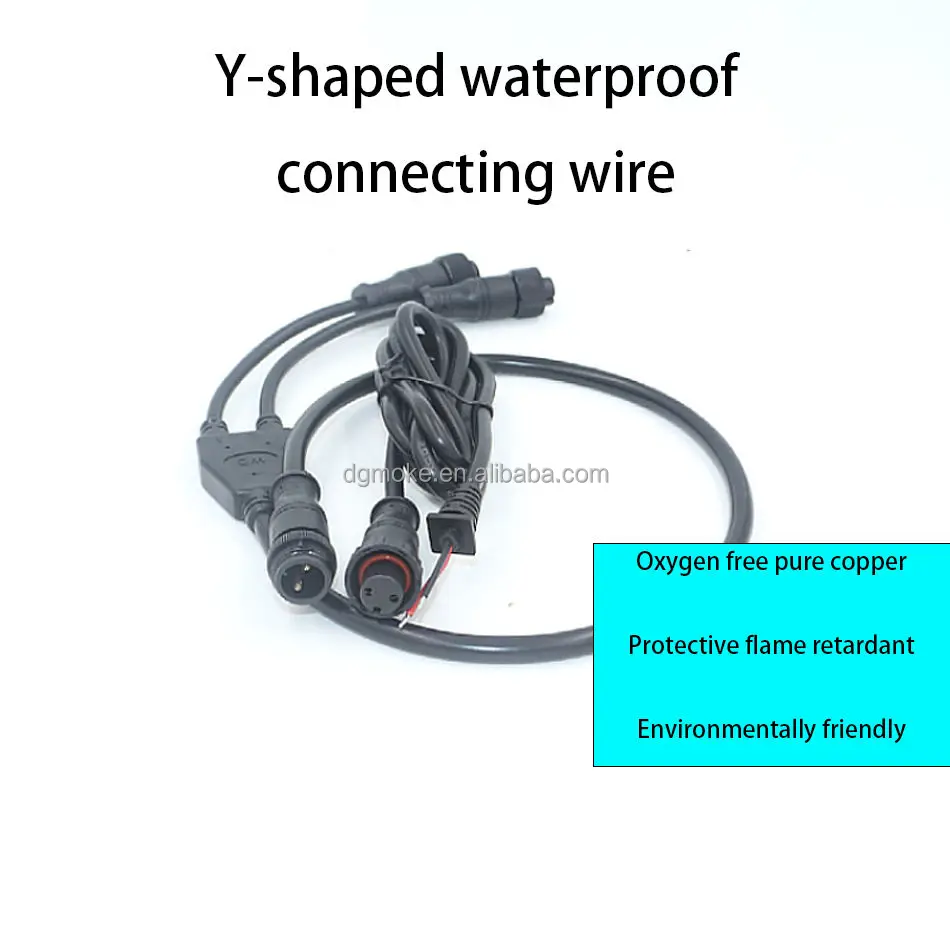 2-core Male And Female Docking Plug,12v Low-voltage Dc Waterproof Plug ...