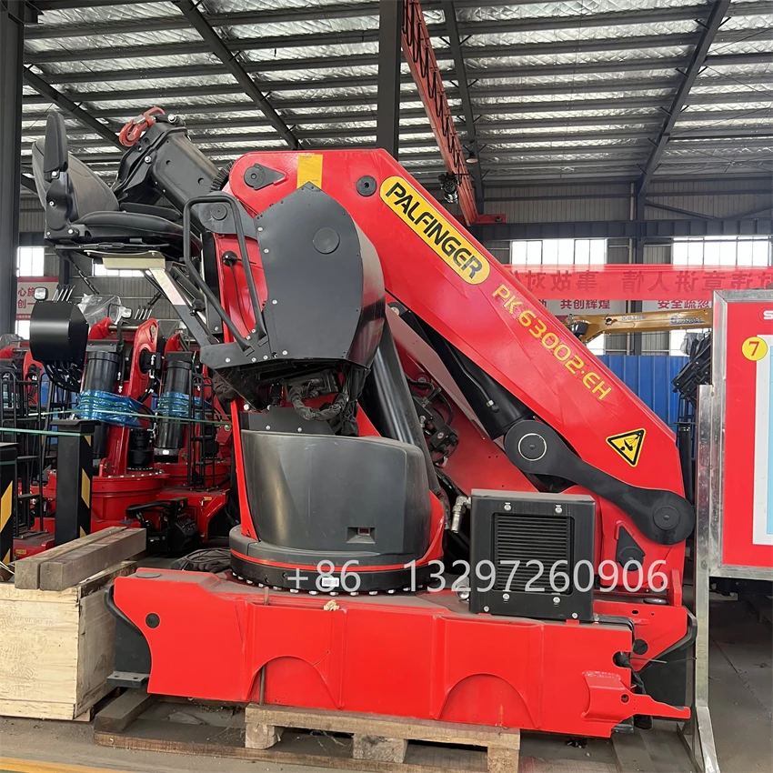 Folding Knuckle Boom Palfinger Crane Lifter Remote Control
