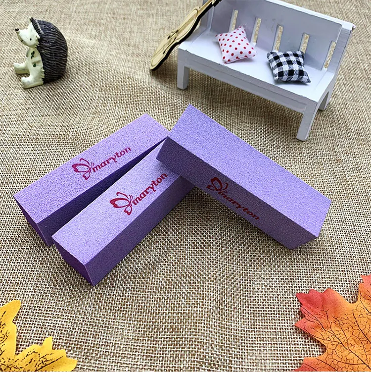 Wholesale Disposable Sponge 4 Way 80/100/180/240 Shiny Nail Buffer For ...