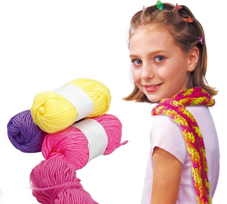 Handmade Toys Plastic Easy DIY Craft Loom Wool Smart Weaver