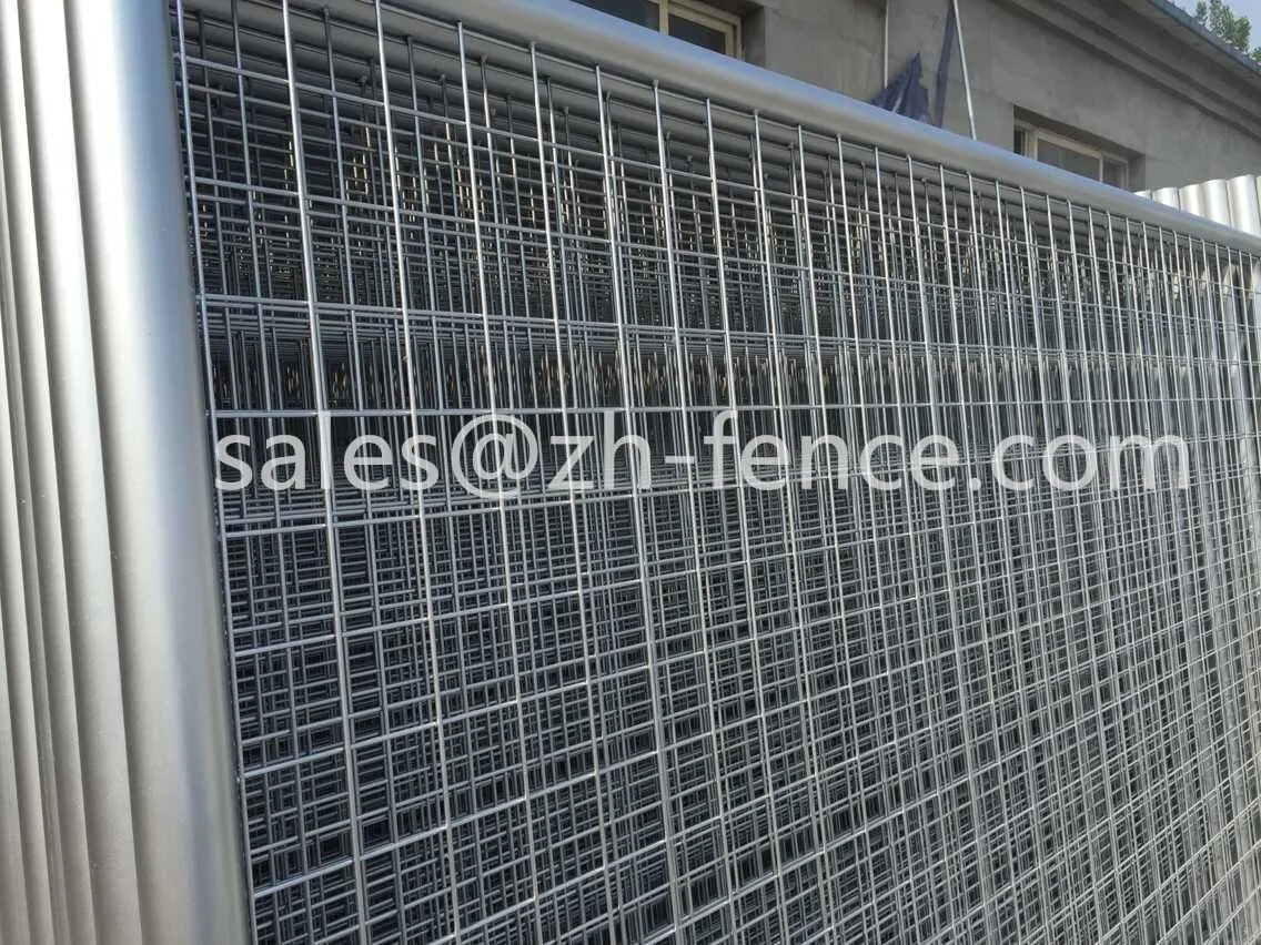 2.4x2.1m Australia Security Temporary Wire Fence - Durable & Eco-friendly