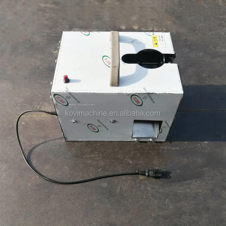 36v Small Onion Garlic Stem Root Cutter Machine Garlic Cut Root Machine