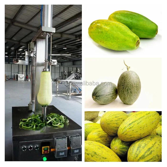 Stainless Steel Automatic Industrial Fruit Watermelon Papaya Whitening ...
