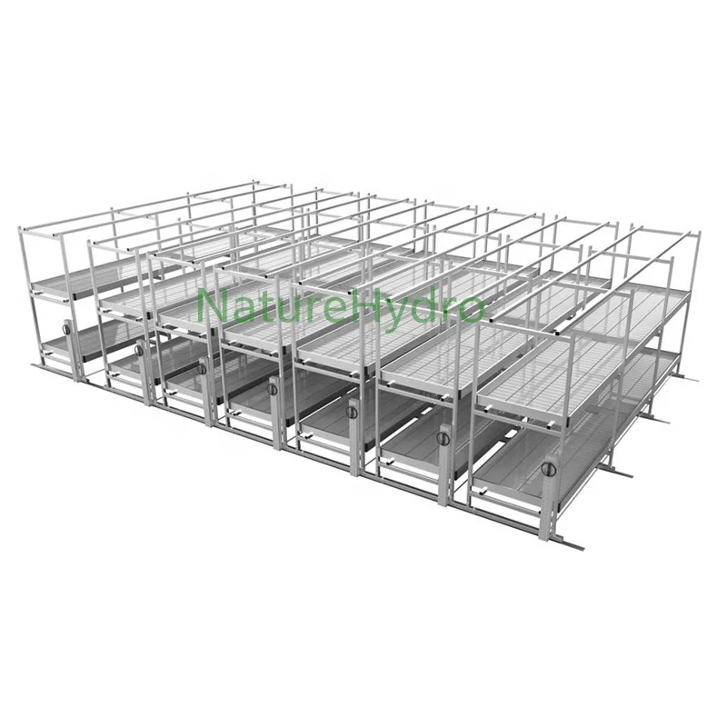 Commercial Hydroponics Grow Trays - Ebb and Flow System