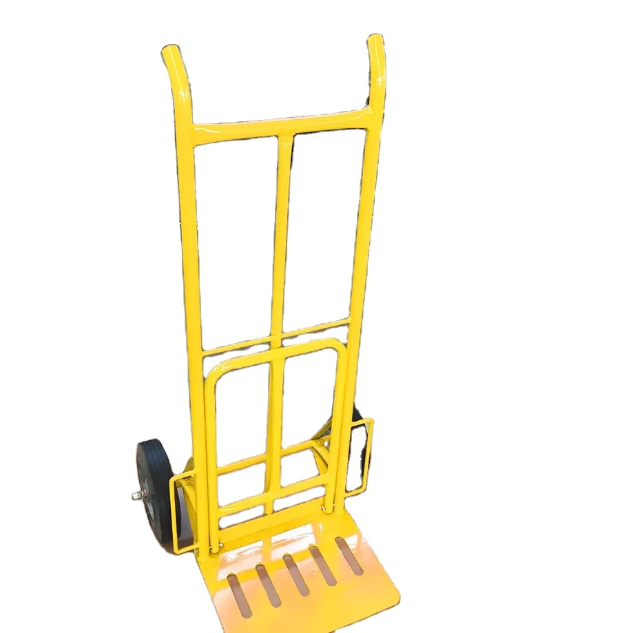 Heavy Duty Industrial Steel Hand Truck Two Wheel Foldable Handtruck ...