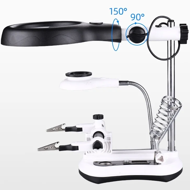 Precision Maintenance Workbench Magnifier Illuminated Multifunction ...