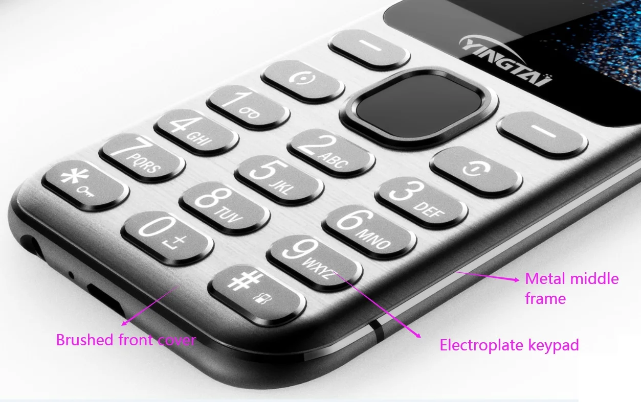 Oem Customized 2.8 Inch Very Slim Metal Frame Best Selling Cell Phones ...