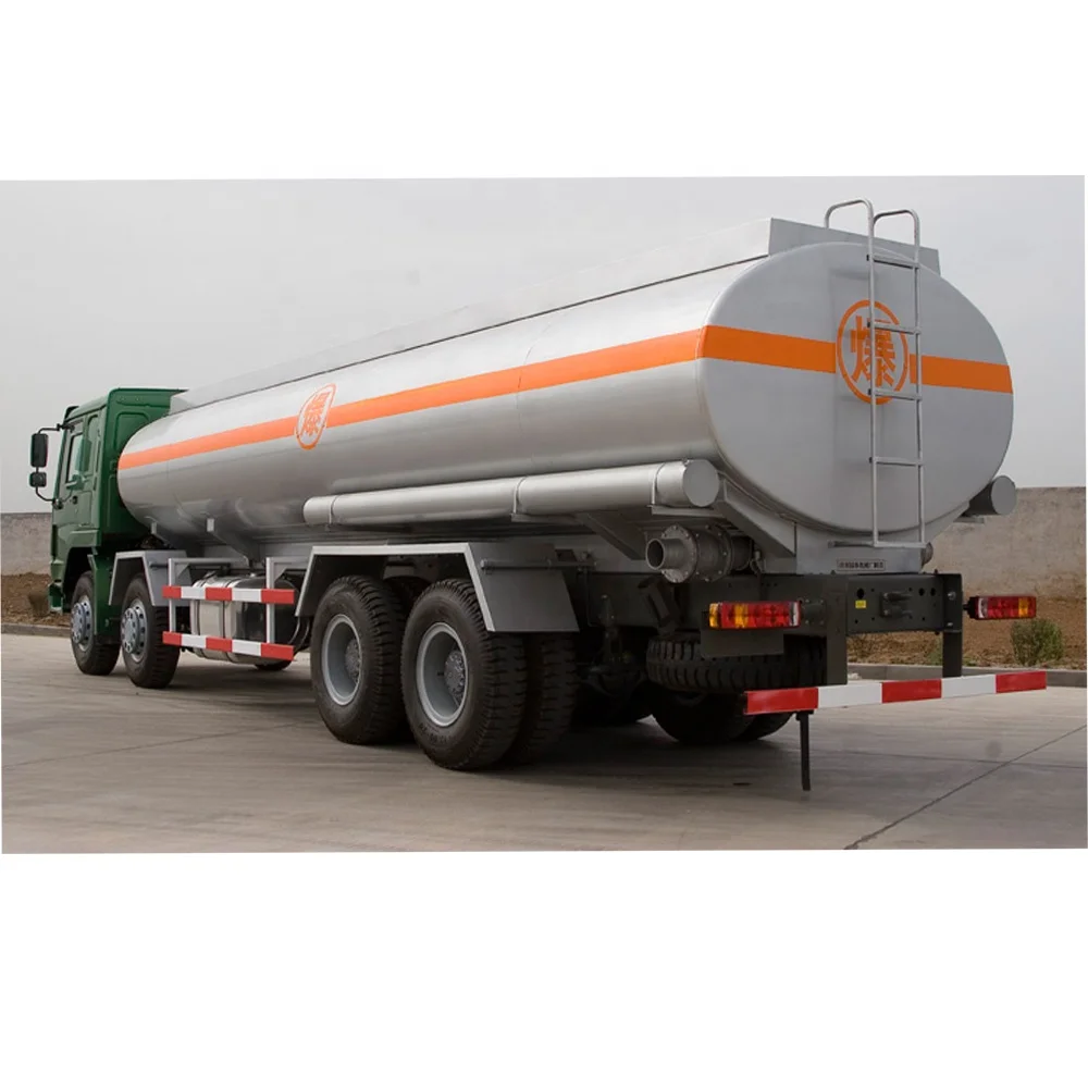 Howo 8x4 Stainless Steel Cooking Oil Tanker Truck 30m3 Fuel Tanker ...