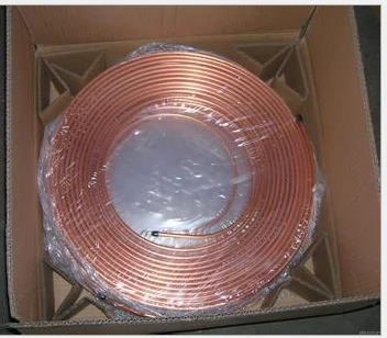 R410A 99.99% CU Pancake Copper Pipe 3/8"*0.8" HVAC Systems Parts for ...