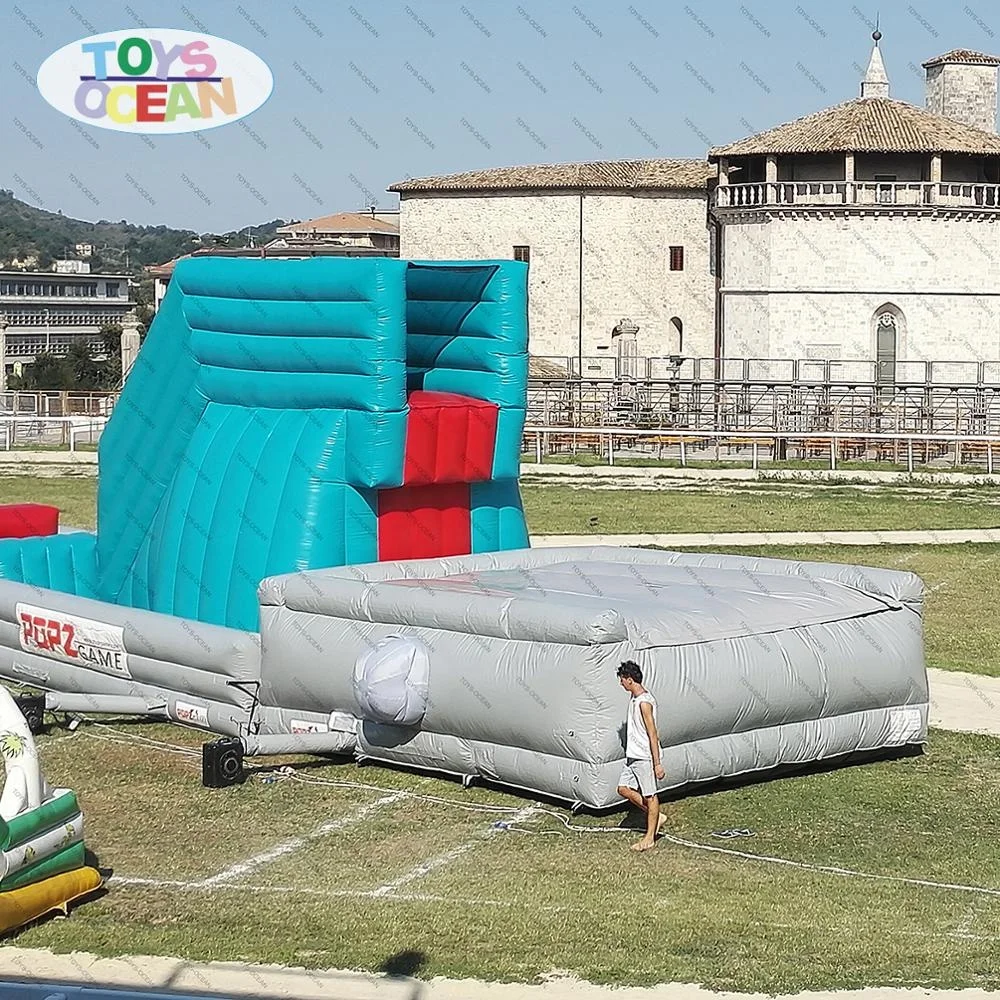 Mini Free Fall Stunt Style Inflatable Big Air Jump Bag With Platform ...