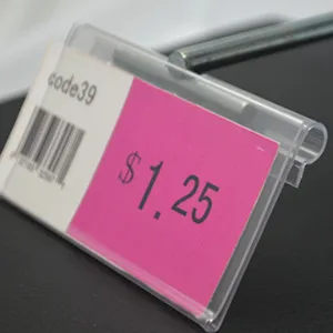 Hang Clip Price Tag Strips Extruded Data Strip Label Holder For ...