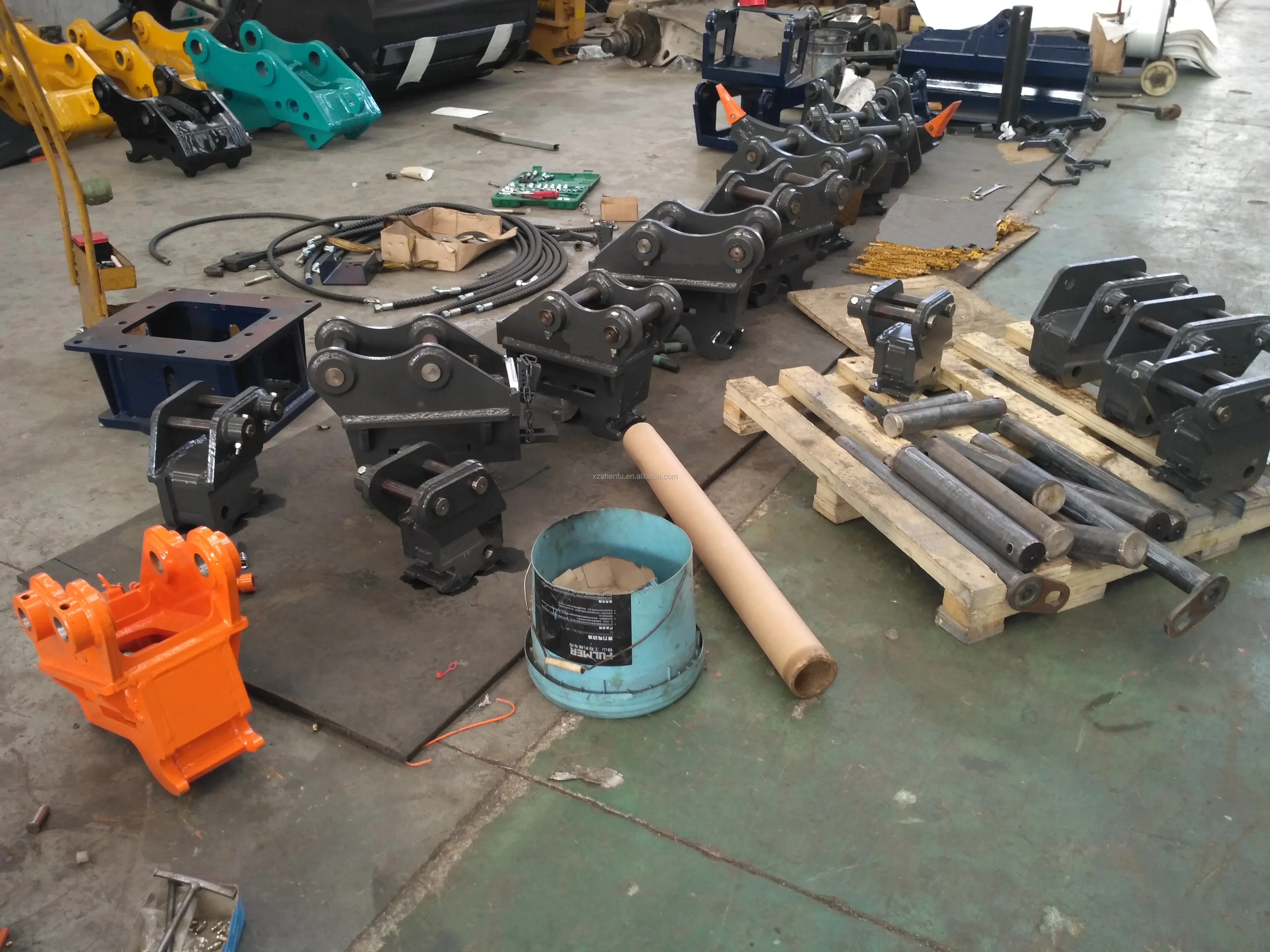 Mini Excavator Mechanical Quick Hitch - Reliable Performance