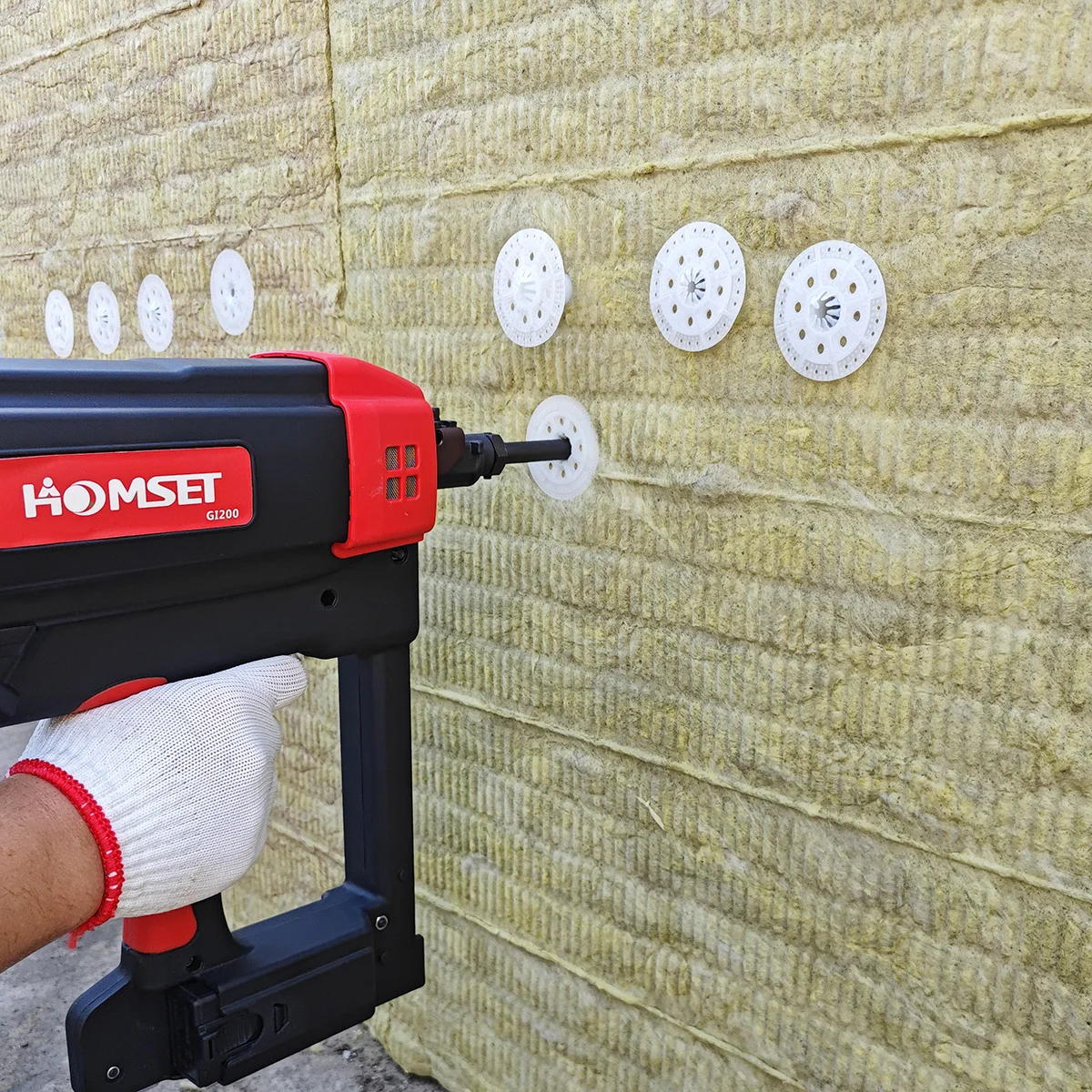 Insulation Nail Gun - Efficient Fastening for Concrete