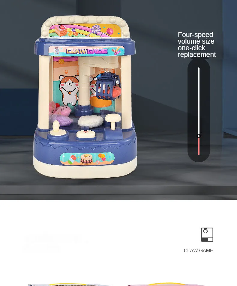 Children's Claw Toy Creative DIY Toy Claw Machine Can Cooperate with ...