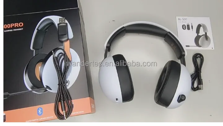 Wander BL100 Pro Microphone Gaming Headset - Wireless & Over-ear