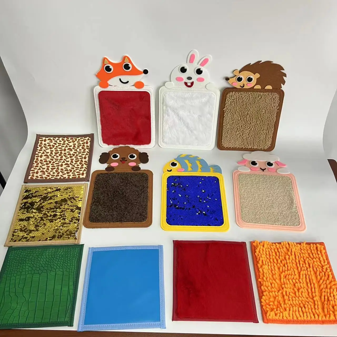 2025 New Sensory Mini Mats for Kids - Animal Sensory Tiles