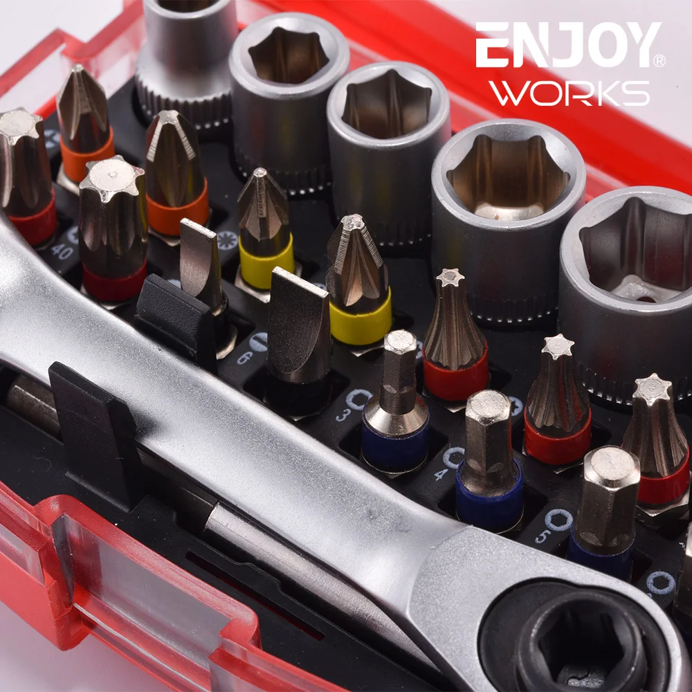 24pcs Hand Screwdriver Bit and Socket Set Auto Tools Kit Set| Alibaba.com