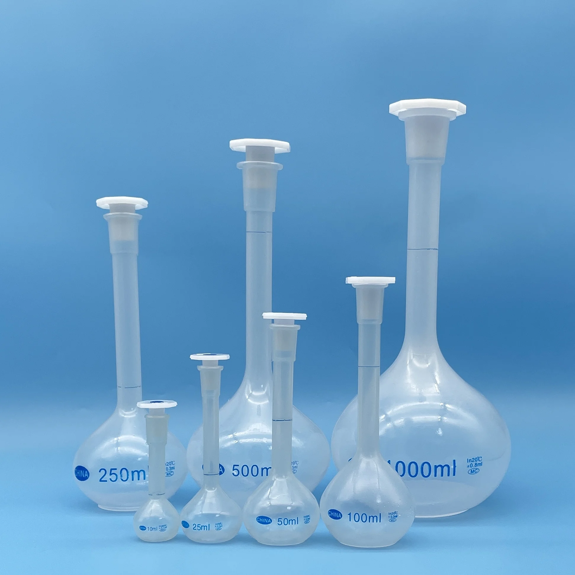 Laboratory Plastic Volumetric Flask - 100ml - OEM Support