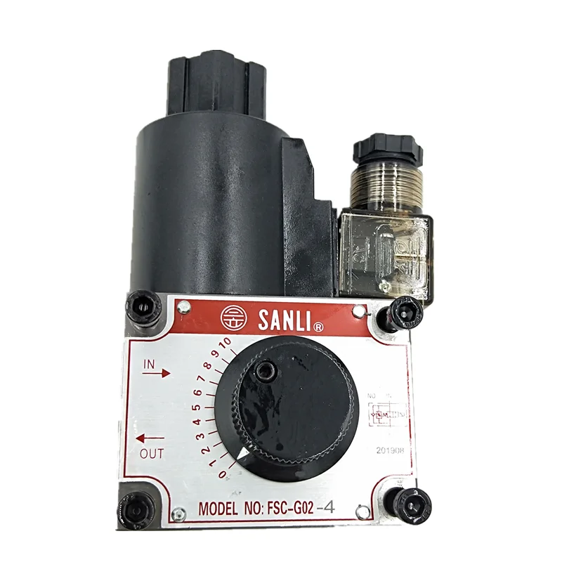 Electromagnetic Flow Control Valve FSC-G02 - Standard Hydraulic Flow ...