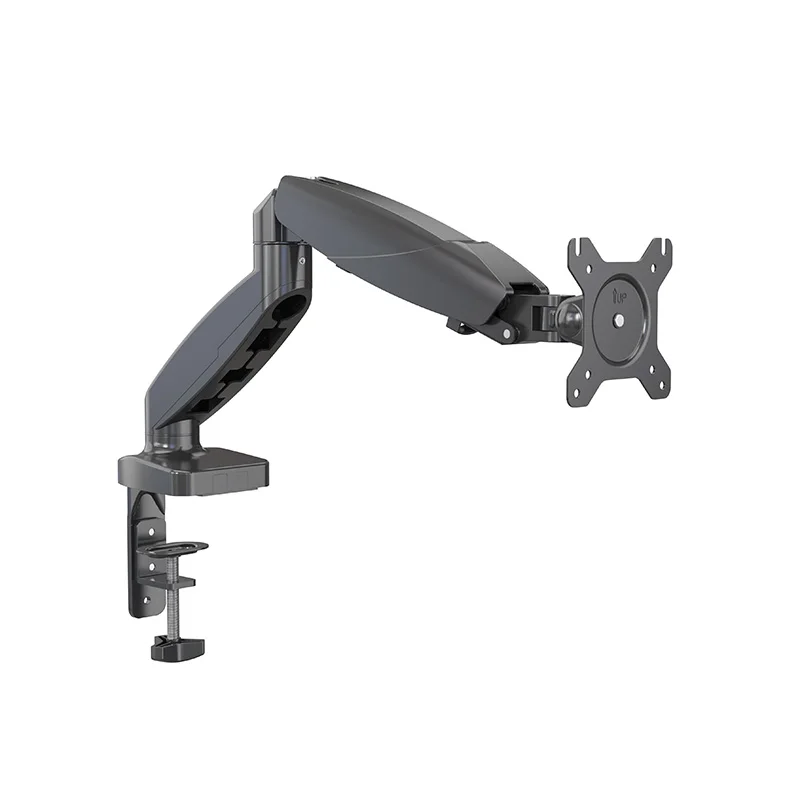 Desktop Monitor Stand Single Gas Spring-loaded With External Cable ...