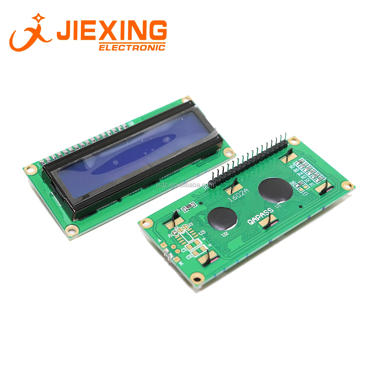 1602 1602a Lcd Display Module With Soldered Pin Header 2*16 Blue ...