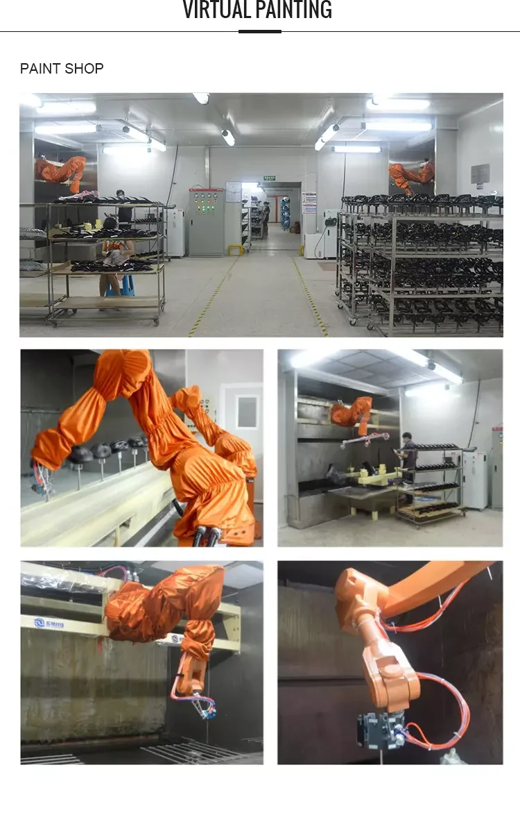 Industrial Robot Painting Car Paint Spray Robot with Electrostatic ...