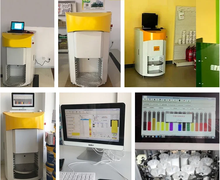 Automatic Paint Color Tinting Machine Automatic Paint Dispenser - Buy ...