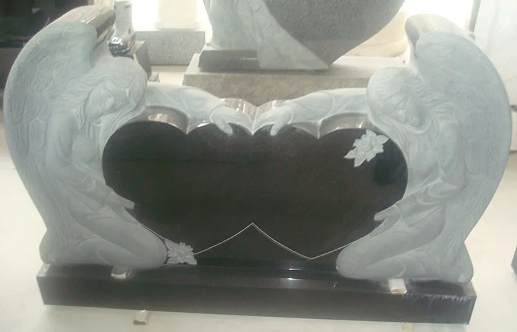 Wholesalers Small Monuments Avbob Granite Shanxi Black Tombstone