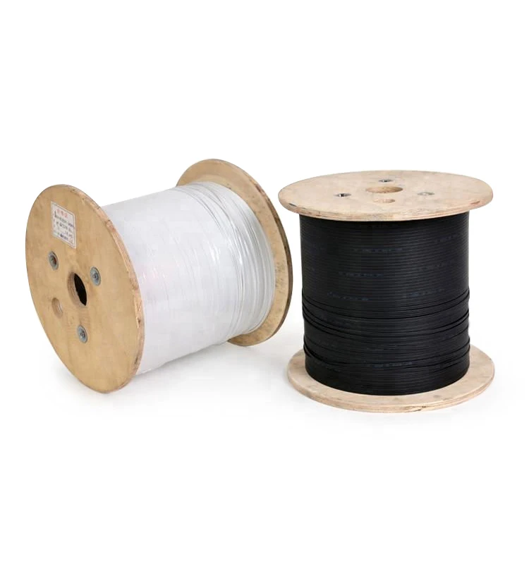 indoor single mode 2 core 4 core ftth drop cable 1km fiber optic cable ...