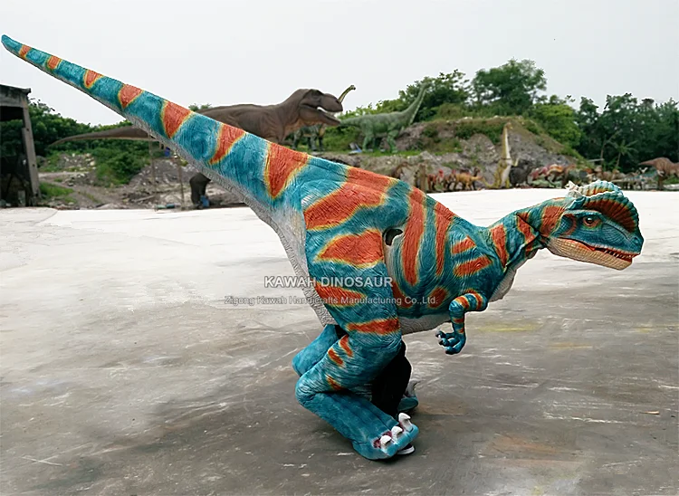 Dino Park Show Life Size Adult Dinosaur Costume Walking Realistic ...