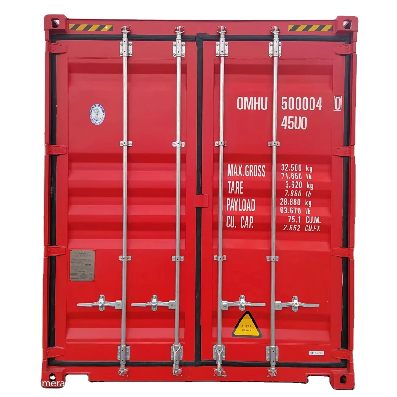 New 40-Foot Open Top Container - High Capacity & Customizable