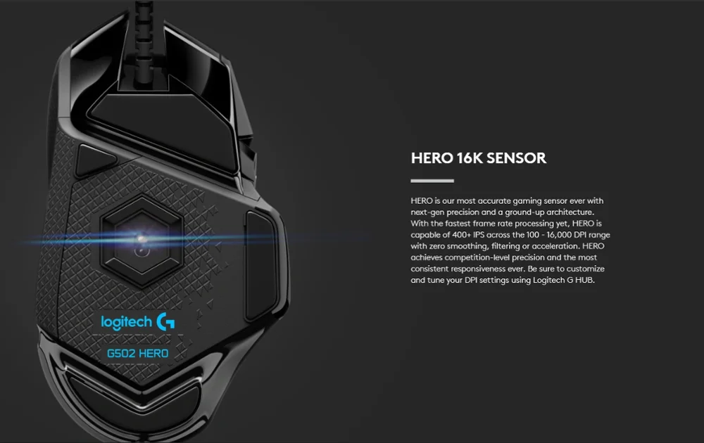 Original Logitech G502hero Panda Limited Edition Game Mouse Wired ...