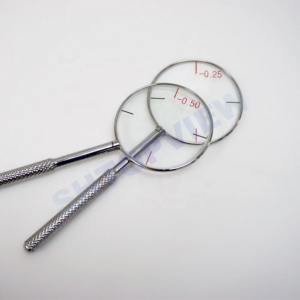 SHTOPVIEW Trial Lens Case Accessory Cylinder Lens Cross Cylinder