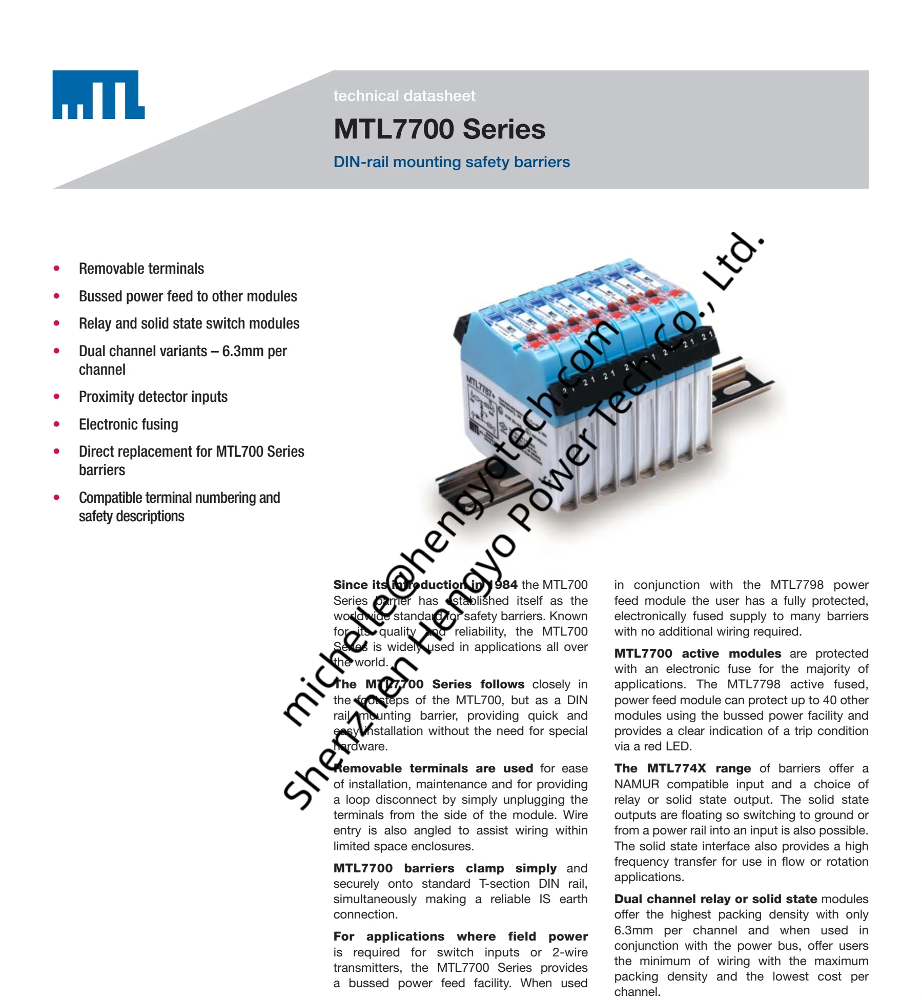 Mtl 본질적으로 안전한 제너 장벽 Mtl7728ac - Buy 안전 장벽 Mtl7728p +,고립 된 장벽 Mtl7729p ...