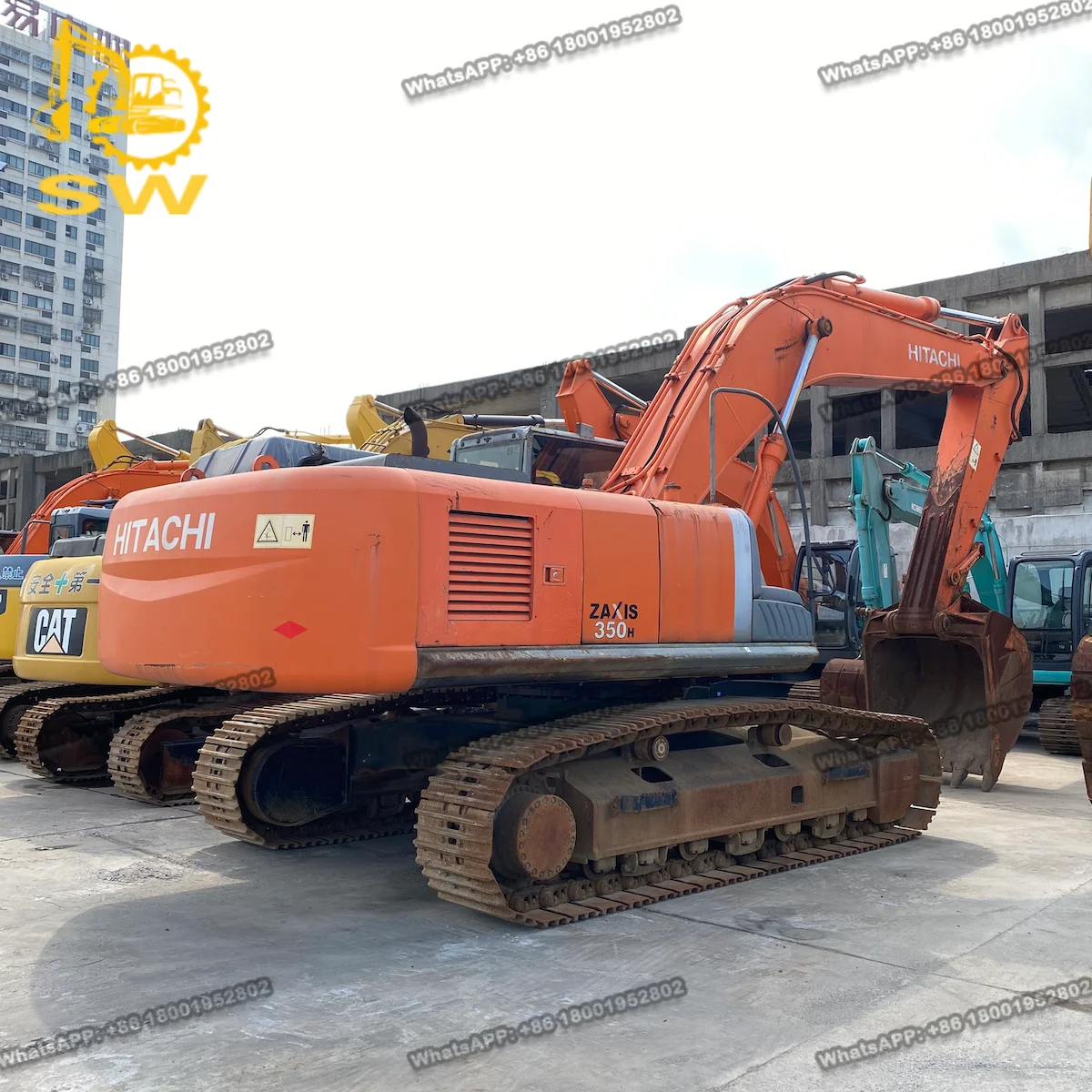 Used Hitachi Zx350 Excavator,Hitachi Zaxis Zx350h-3 Zx350-3g Excavator ...
