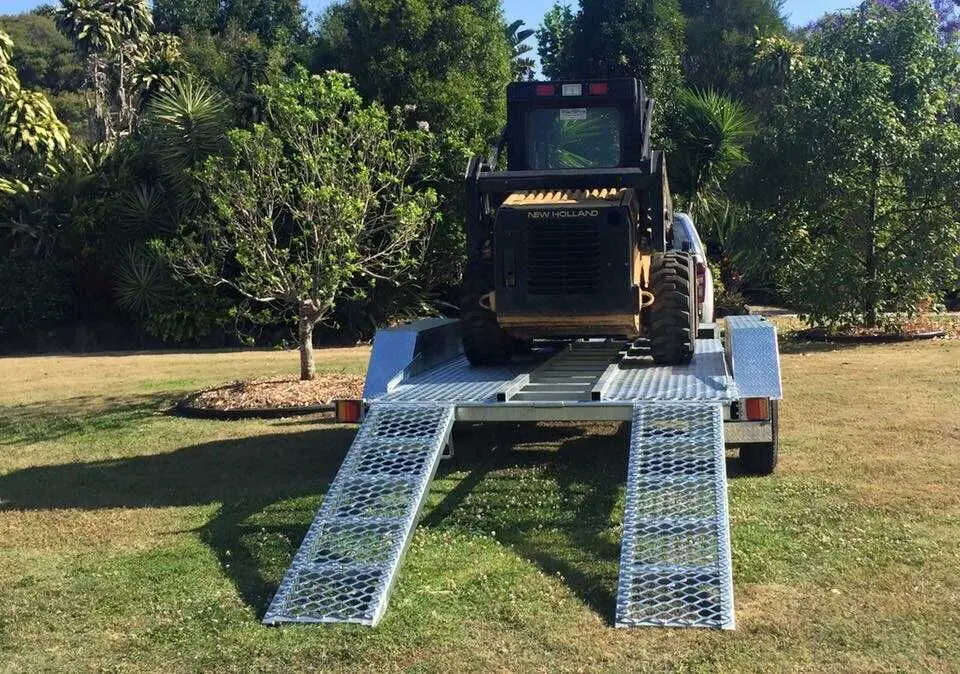 HOT SALE Adrs Approved 14X6 N MACHINERY TRAILER for MINI EXCAVATORS ...